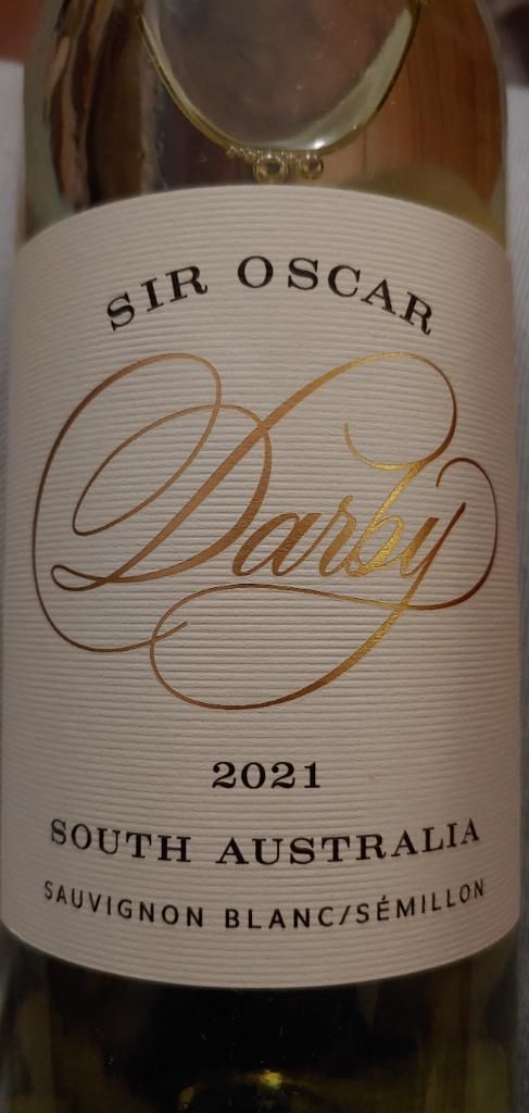 2021 Sir Oscar Darby Sauvignon Blanc Sémillon, Australia, South ...