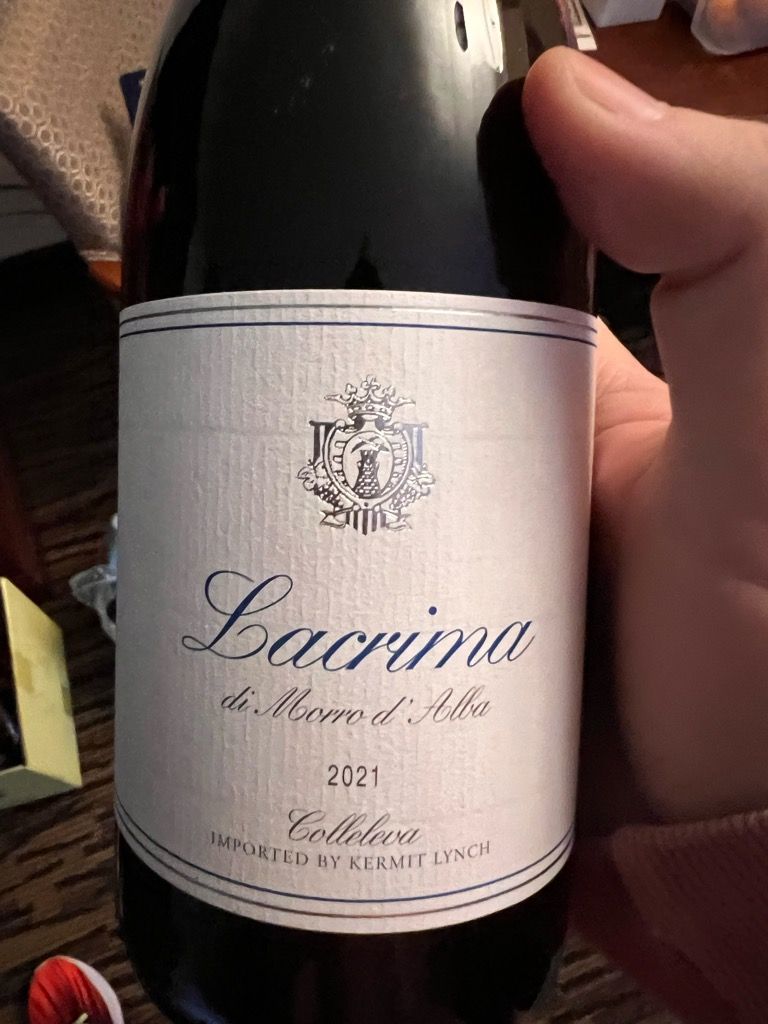 2021 Azienda Santa Barbara Lacrima di Morro d'Alba, Italy, Marche ...