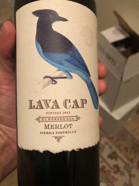 2016 Lava Cap Merlot, USA, California, Sierra Foothills, El Dorado ...