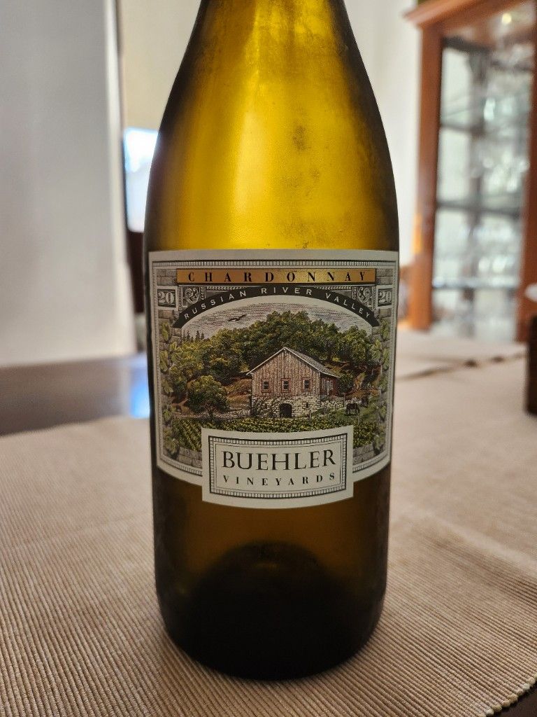 2020 Buehler Vineyards Chardonnay, USA, California, Sonoma County ...