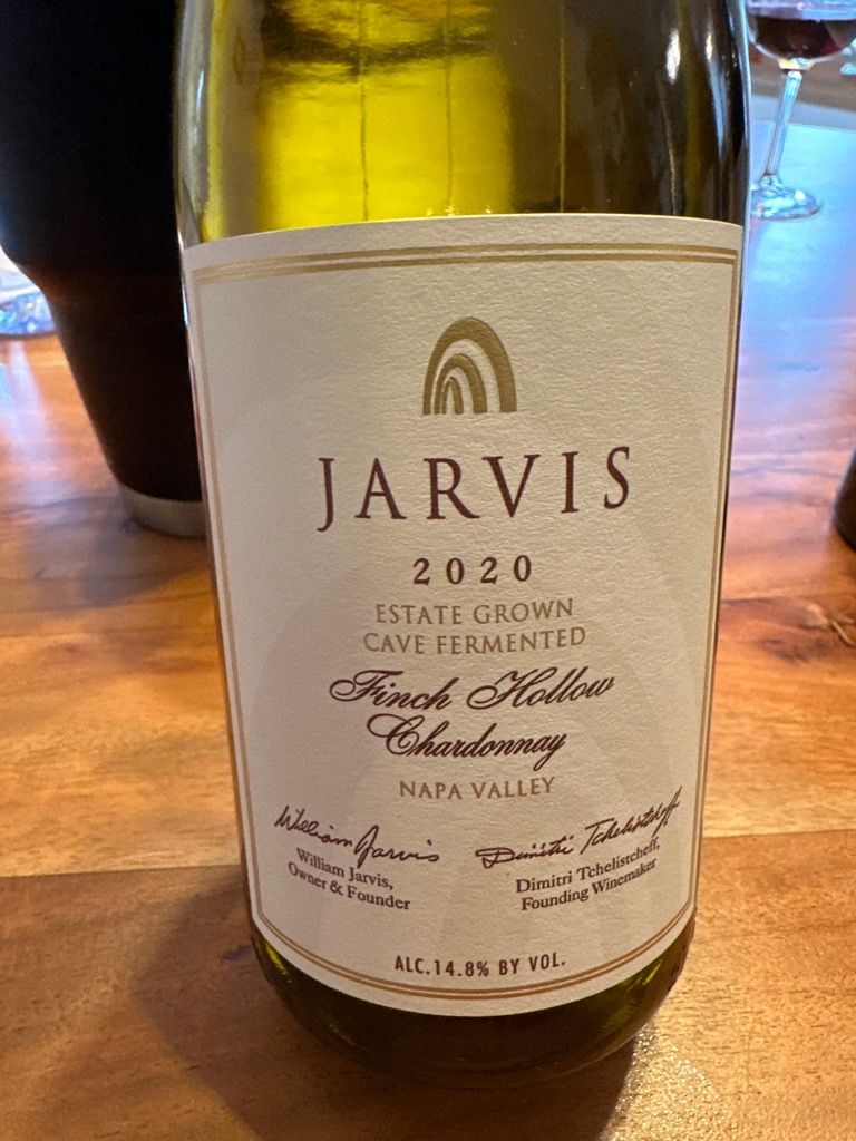 2020 Jarvis (California) Winery Chardonnay Finch Hollow Vineyard, USA ...