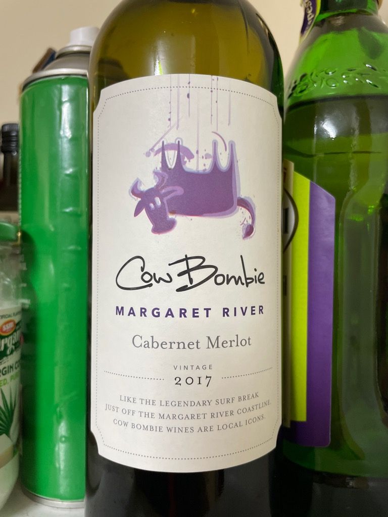 2016 Cow Bombie Cabernet Merlot, Australia, Western Australia, South ...