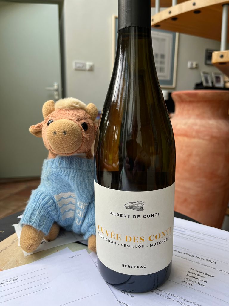 2021 Domaine Albert de Conti Bergerac Cuvée des Conti, France ...