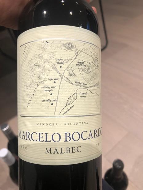2019 Marcelo Bocardo Malbec, Argentina, Mendoza - CellarTracker