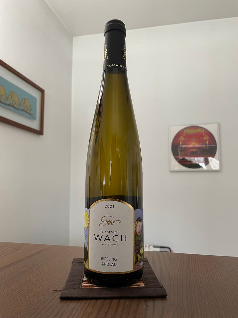 2021 Domaine Wach Riesling Andlau, France, Alsace - CellarTracker