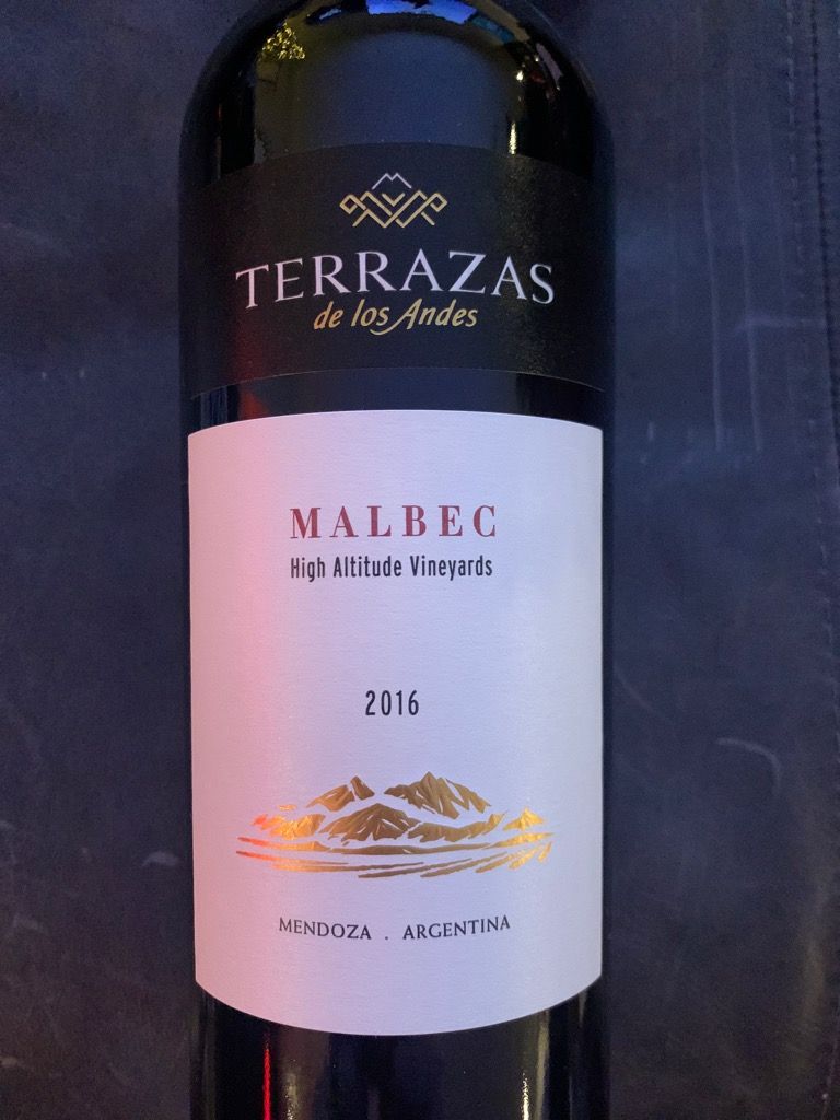 2016 Terrazas de Los Andes Gran Malbec, Argentina, Mendoza - CellarTracker