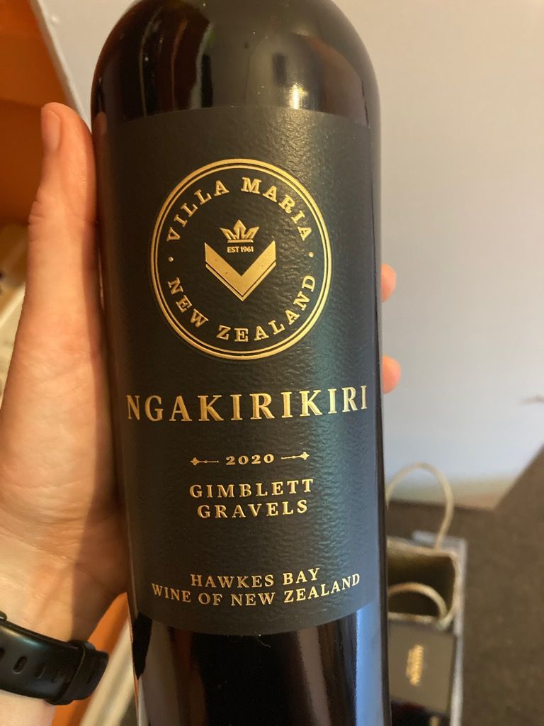 2020 Villa Maria Cabernet Sauvignon Ngakirikiri, New Zealand, North ...