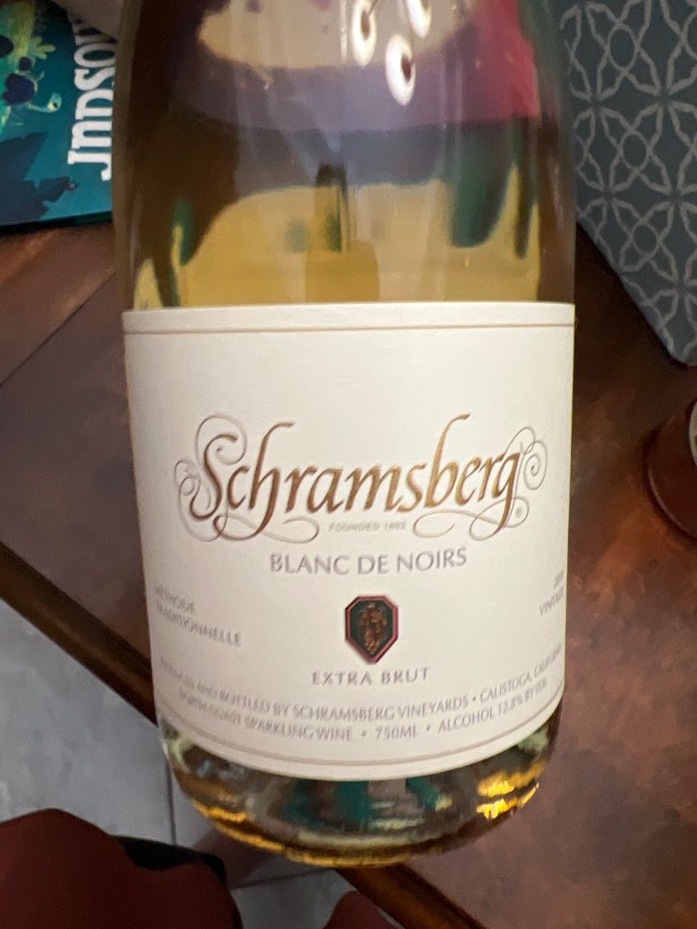 2019 Schramsberg Vineyards Blanc de Noirs Extra Brut - Methode Traditionelle, USA, California ...