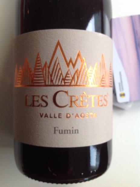 2014 Les Crêtes Fumin Valle d'Aosta, Italy, Valle d'Aosta - CellarTracker