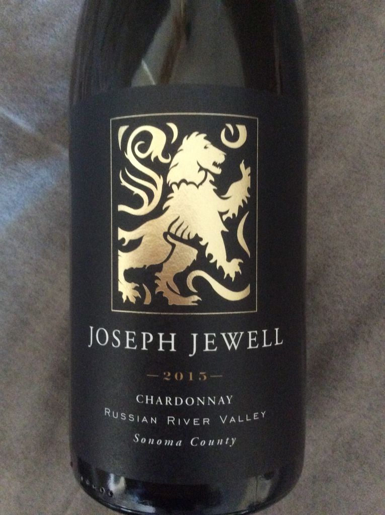 2019 Joseph Jewell Chardonnay, USA, California, Sonoma County, Russian ...