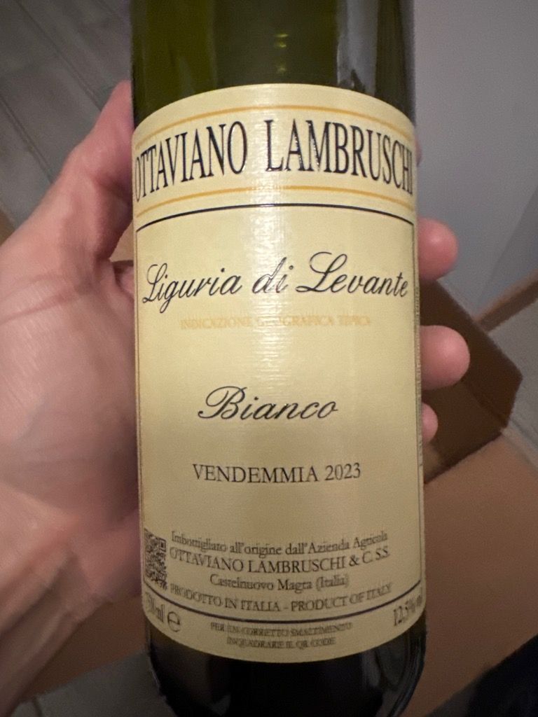 2023 Ottaviano Lambruschi Liguria di Levante Bianco, Italy, Liguria ...