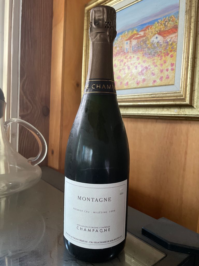 1999 Raphaël & Vincent Bérêche Champagne Grand Cru Montagne Extra Brut Millésime, France ...