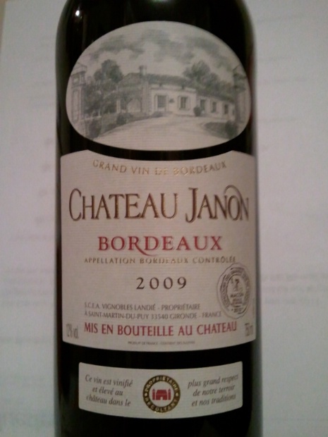 2009 Château Janon, France, Bordeaux - CellarTracker