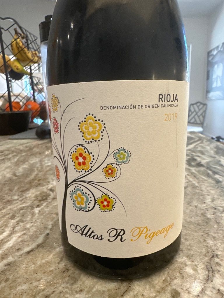 2018 Altos de Rioja Rioja Blanco Nacido En Barrica Pigeage, Spain, La ...
