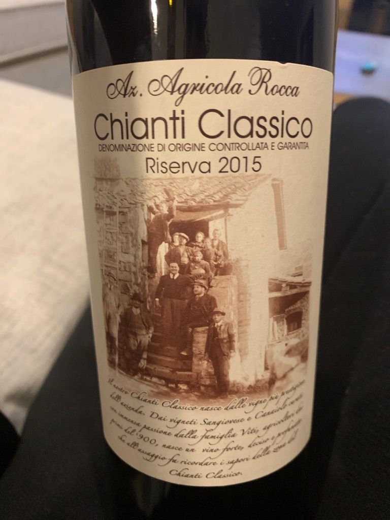 2016 Azienda Agricola Rocca Chianti Classico Riserva, Italy, Tuscany ...