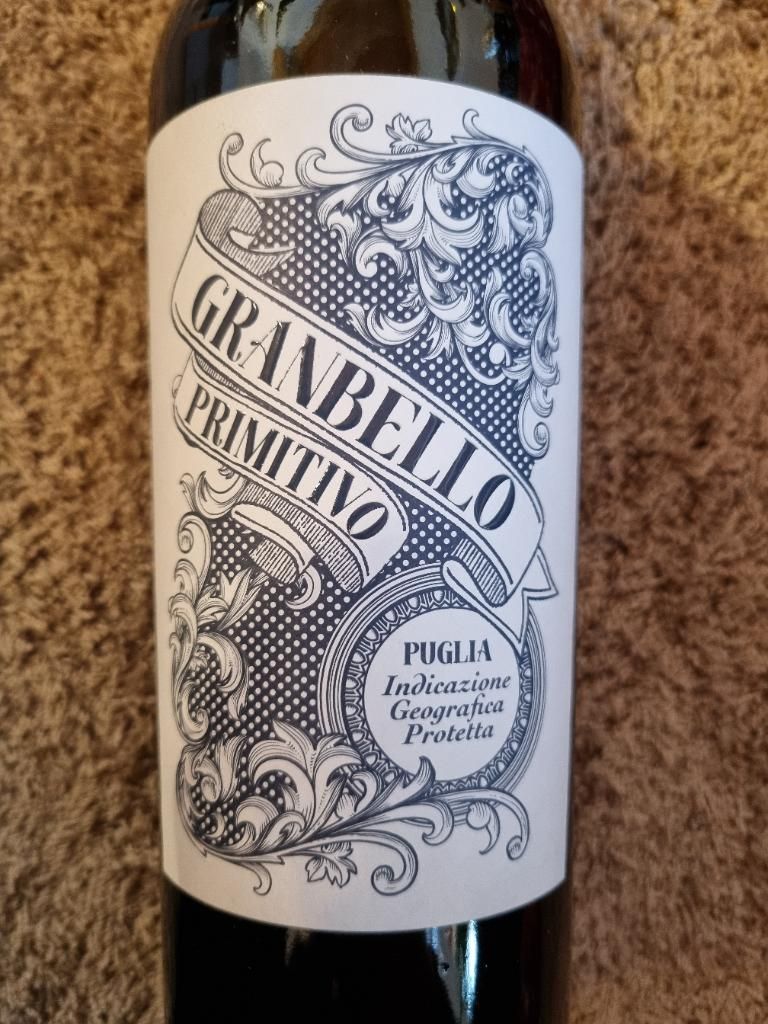 2020 O.S.M. Primitivo Granbello Puglia IGT, Italy, Puglia, Puglia IGT ...