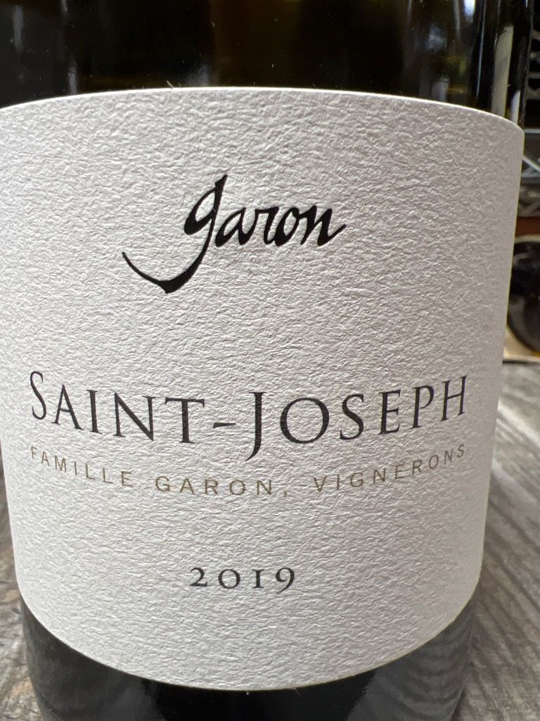 2019 Domaine Garon Saint-Joseph Blanc, France, Rhône, Northern Rhône ...