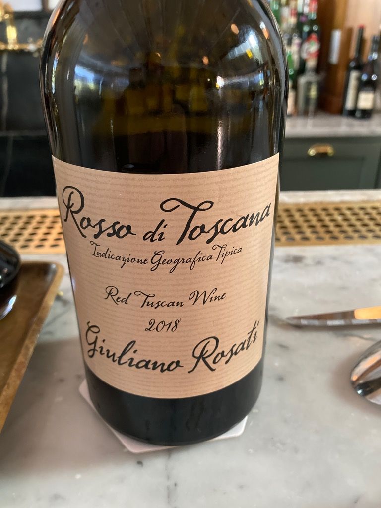 2018 Giuliano Rosati Rosso di Toscana Colli della Toscana Centrale IGT ...