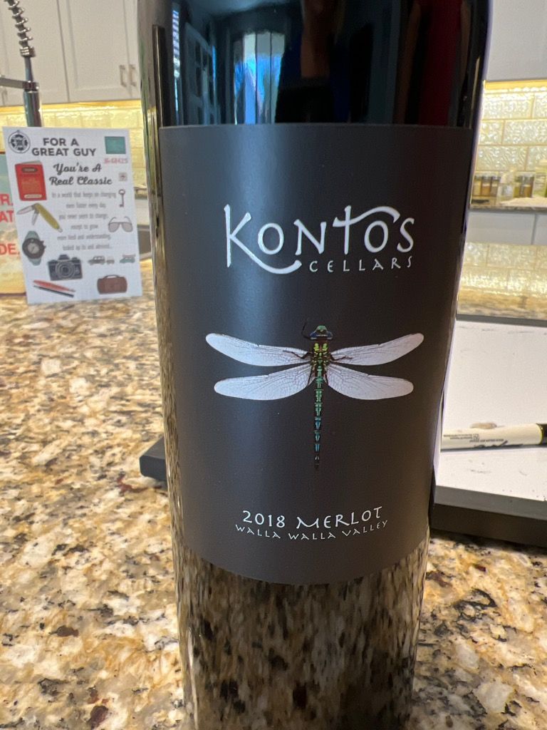 2018 Kontos Cellars Cabernet Sauvignon, USA, Washington, Columbia ...