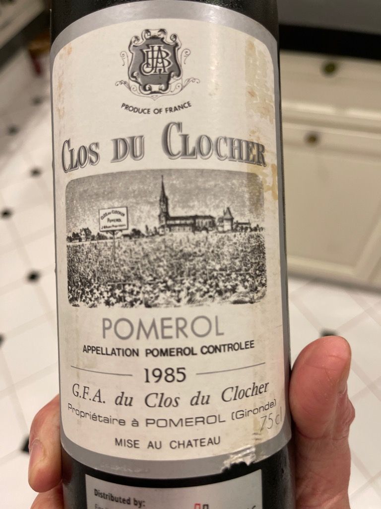1985 Clos du Clocher, France, Bordeaux, Libournais, Pomerol - CellarTracker