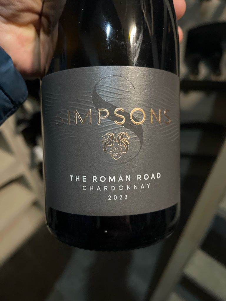 2022 Simpsons Wine Estate Chardonnay The Roman Road, United Kingdom ...