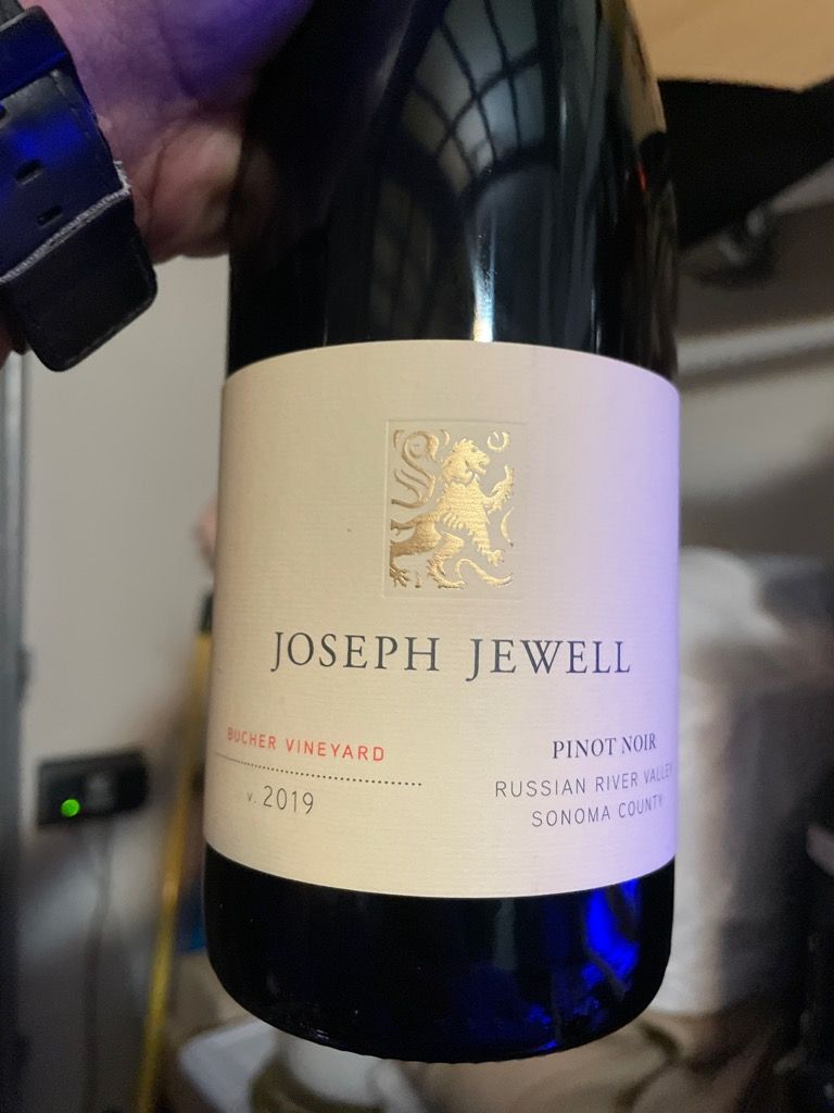 2020 Joseph Jewell Pinot Noir Bucher Vineyard, USA, California, Sonoma ...