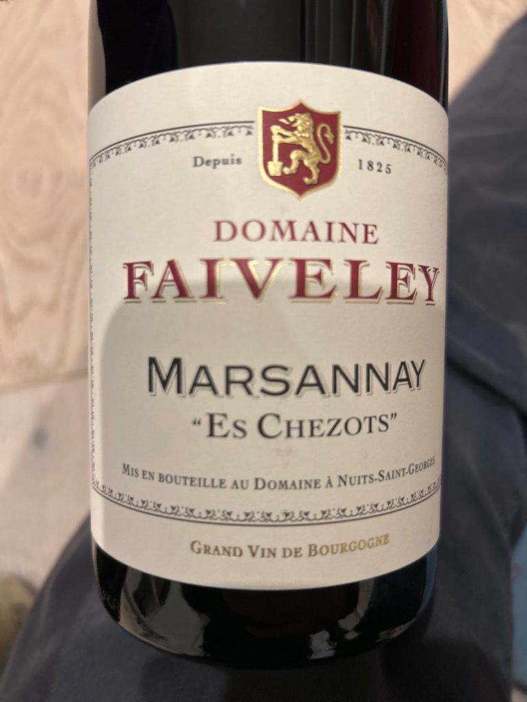 2021 Faiveley Marsannay, France, Burgundy, Côte de Nuits, Marsannay ...