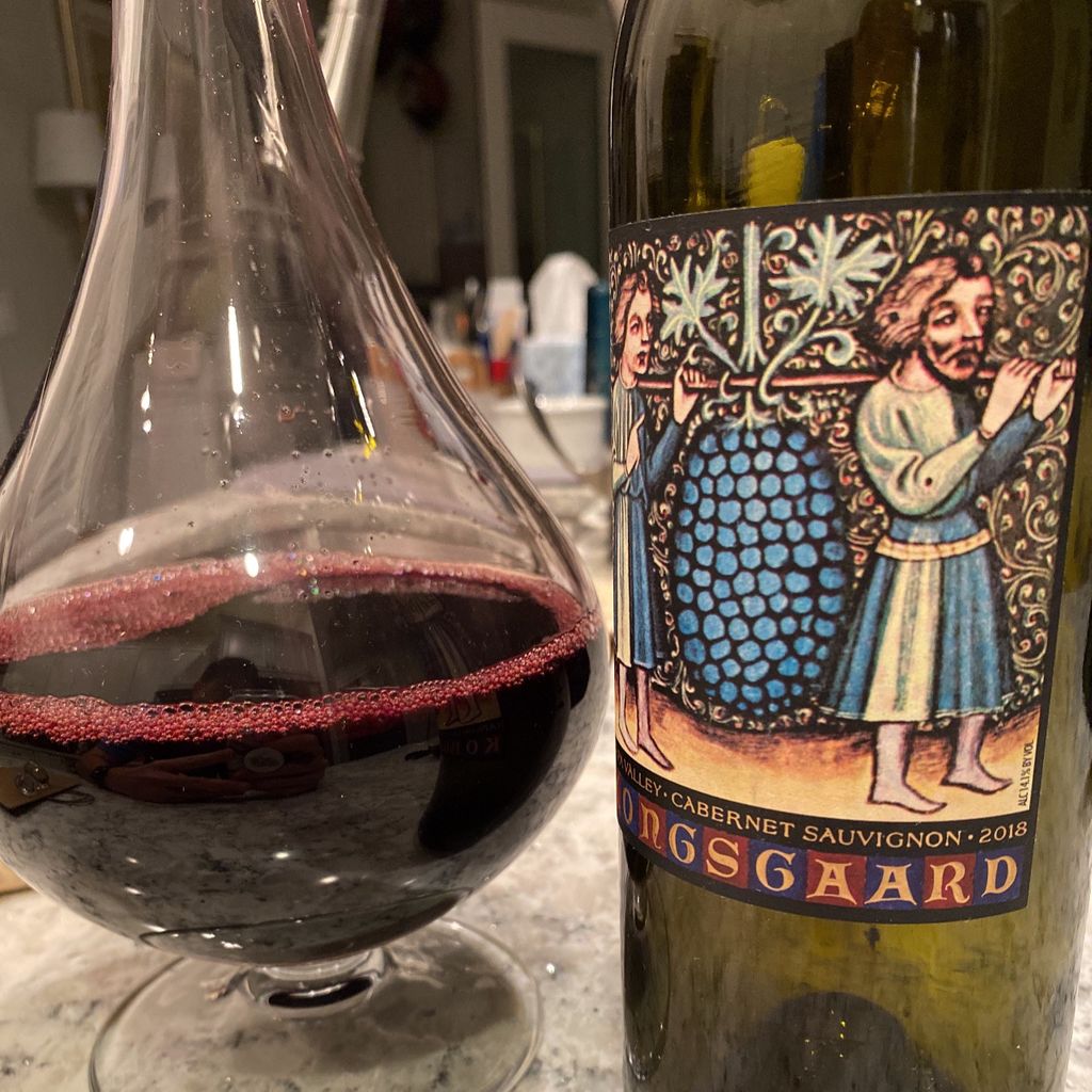2018 Kongsgaard Cabernet Sauvignon Usa California Napa Valley