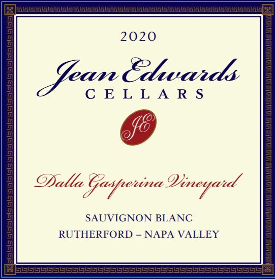 2019 Jean Edwards Cellars Sauvignon Blanc Dalla Gasperina Vineyard, USA ...
