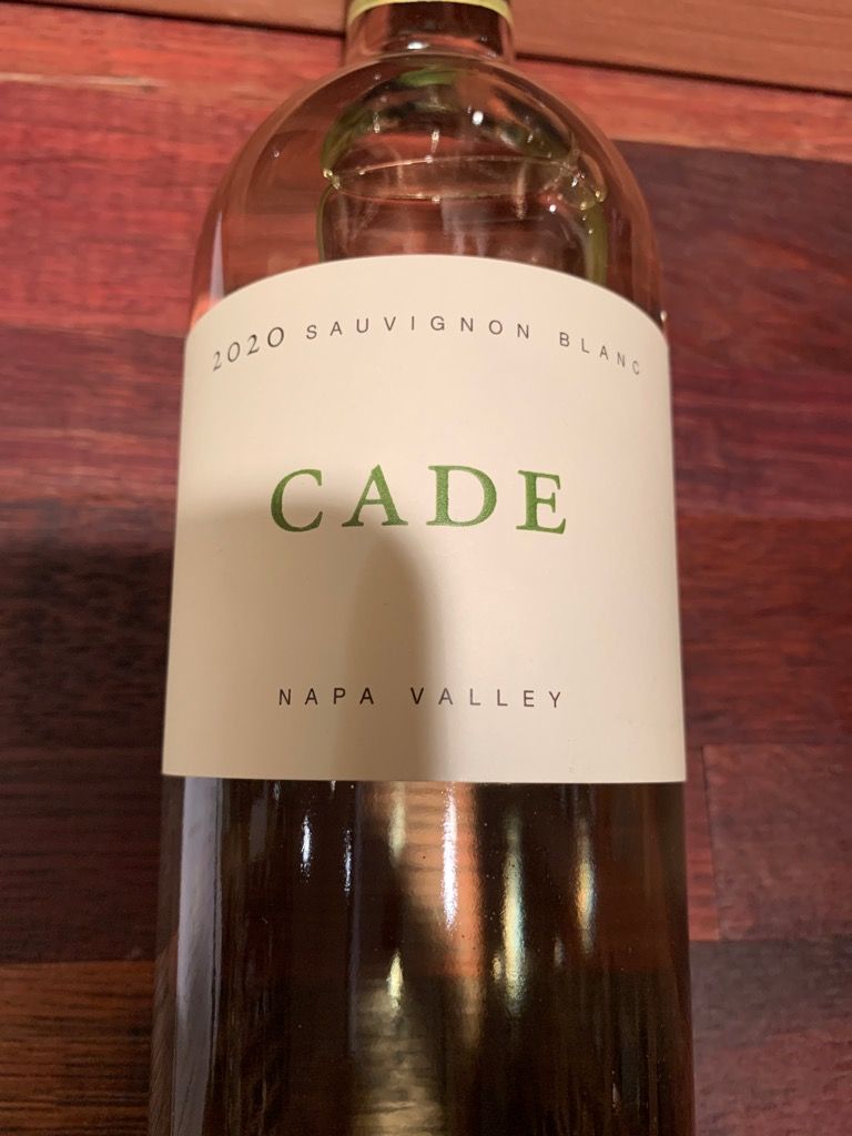 2020 Cade Sauvignon Blanc, USA, California, Napa Valley - CellarTracker
