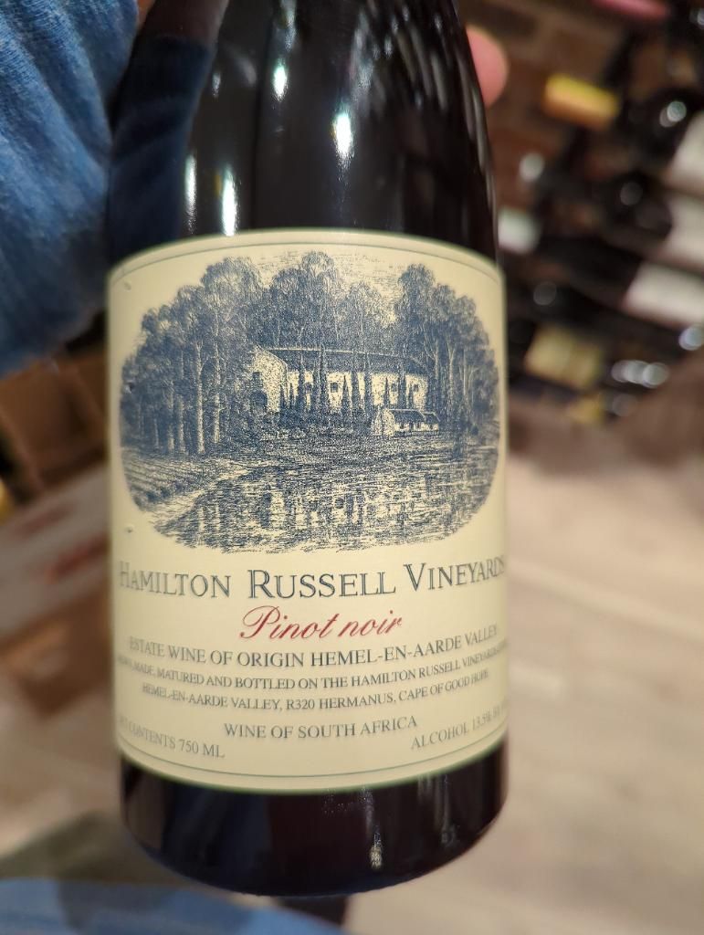 2021 Hamilton Russell Vineyards Pinot Noir, South Africa, Cape South ...