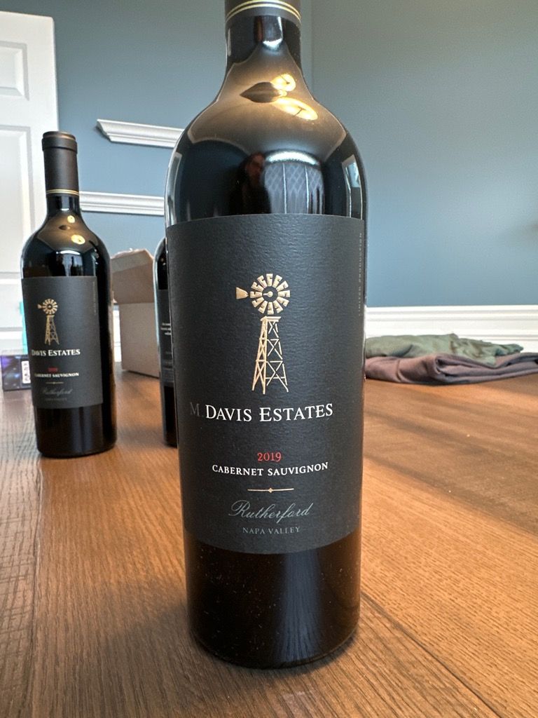 2019 Davis Estates Cabernet Sauvignon Rutherford, USA, California, Napa ...