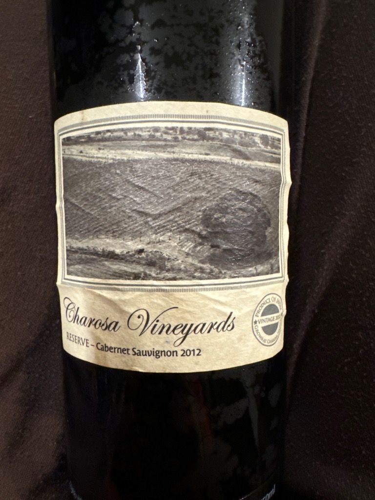 2012 Charosa Vineyards Cabernet Sauvignon Reserve, India, Nashik ...