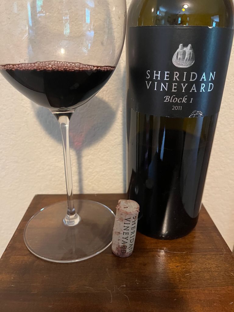 2011 Sheridan Vineyard Cabernet Sauvignon Block 1, USA, Washington ...