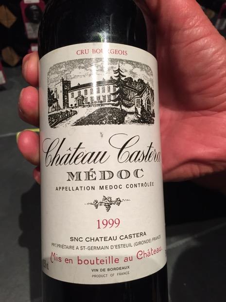1999 Château Castera, France, Bordeaux, Médoc - CellarTracker