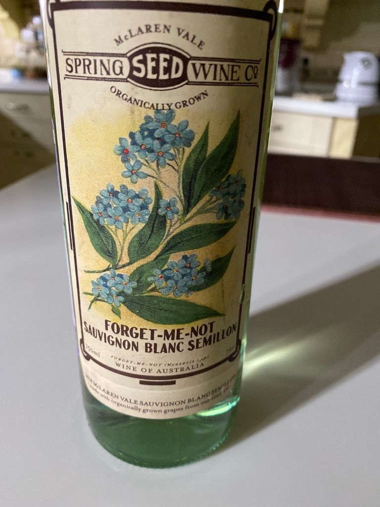 2018 Spring Seed Wine Company Forget Me Not, Australia, South Australia ...