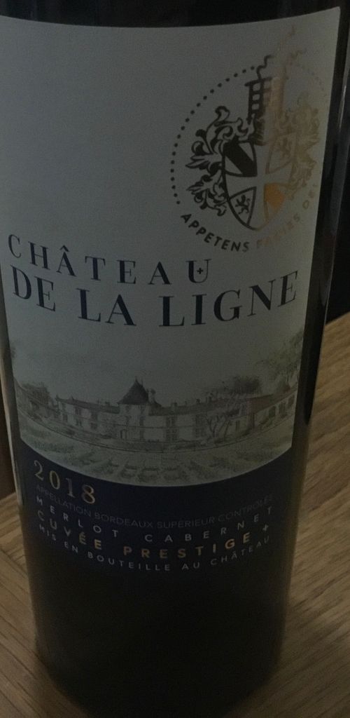 2019 Terry Cross Cuvée Prestige Château De La Ligne, France, Bordeaux ...