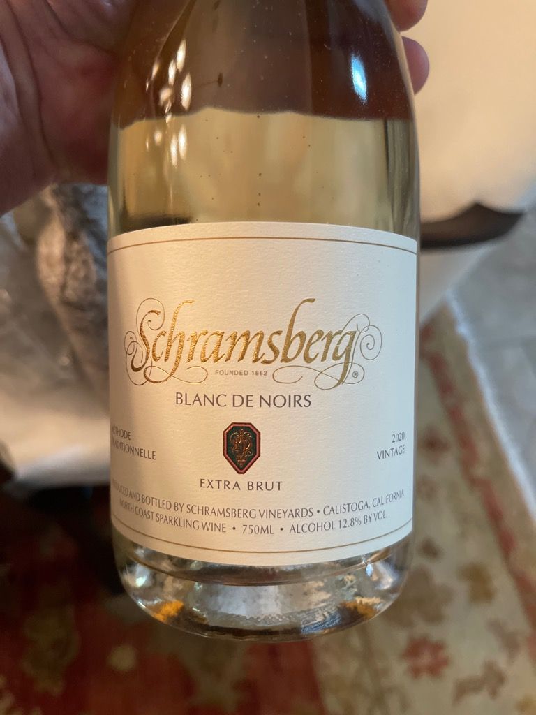 2020 Schramsberg Vineyards Blanc de Noirs Extra Brut, USA, California, North Coast - CellarTracker