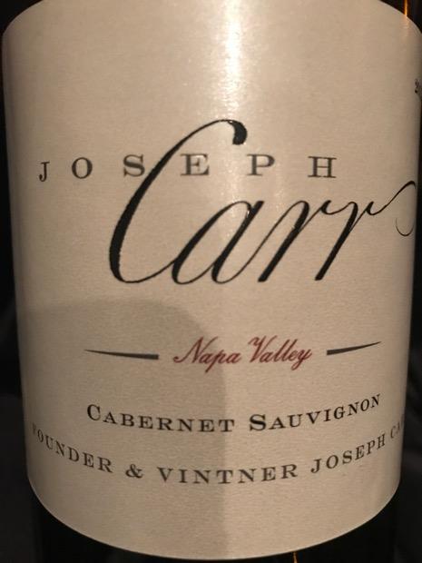 2014 Joseph Carr Cabernet Sauvignon Revelist, USA, California, Napa ...