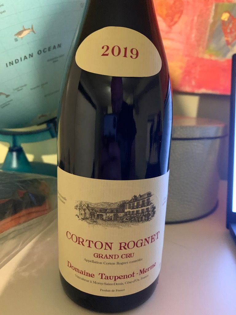 2019 Domaine Taupenot-Merme Corton-Rognet, France, Burgundy, Côte de ...