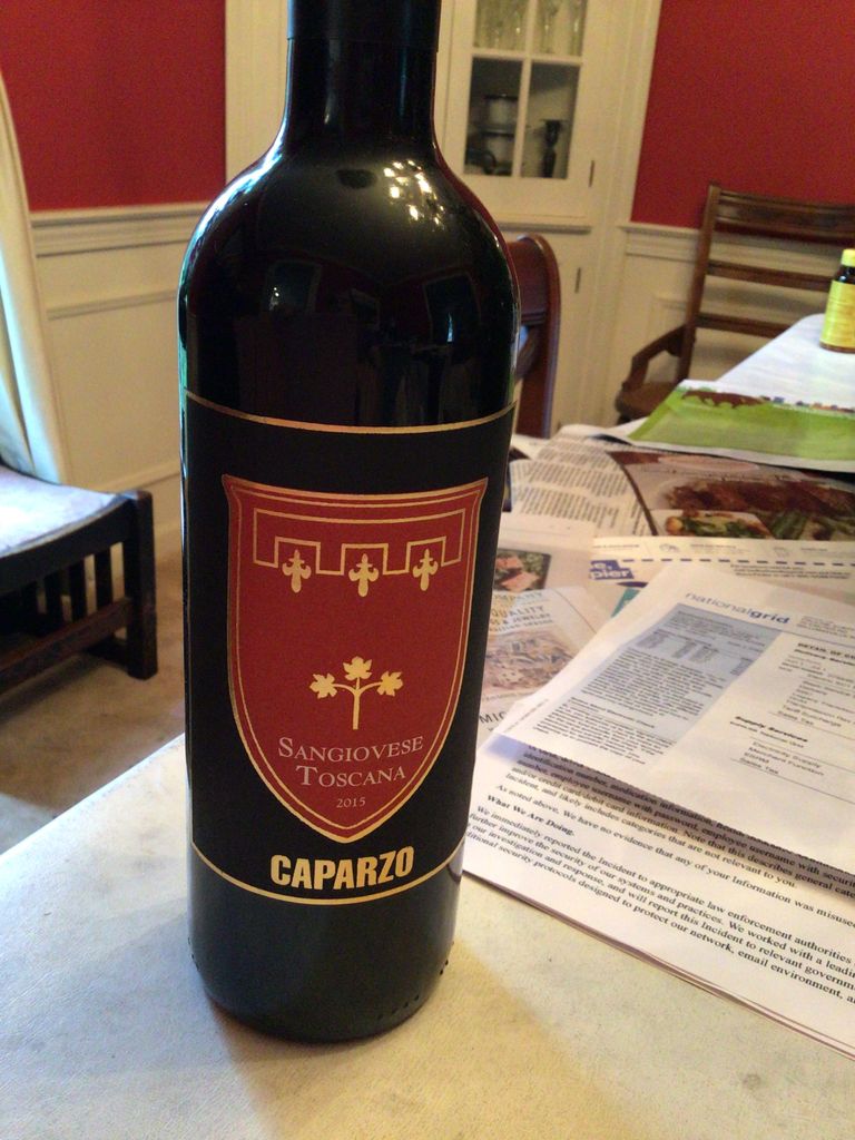 2015 Tenuta Caparzo Sangiovese Toscana IGT, Italy, Tuscany, Toscana IGT ...