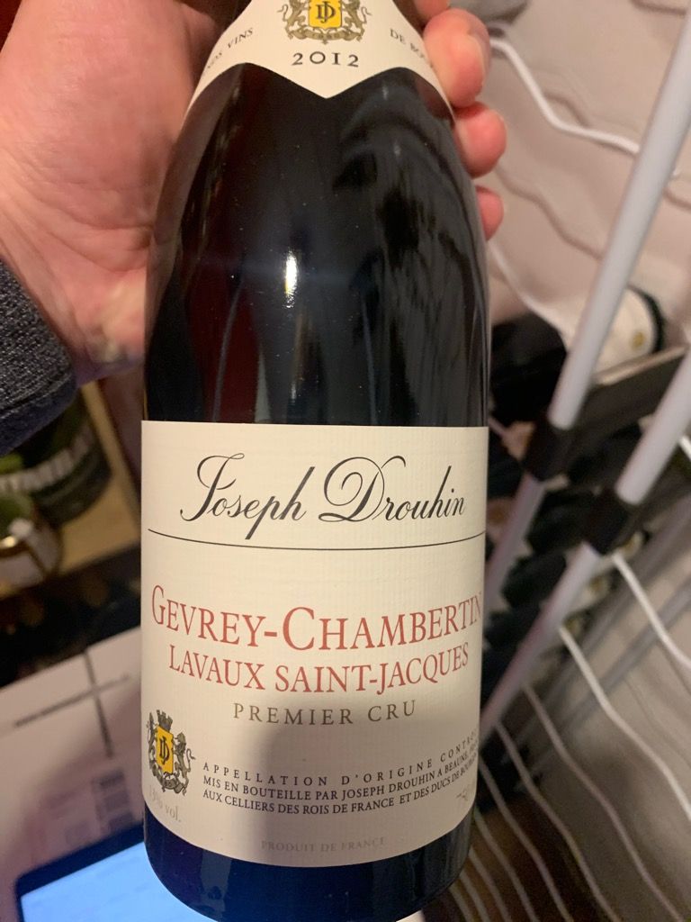 2013 Joseph Drouhin Gevrey-Chambertin 1er Cru Lavaux St. Jacques ...