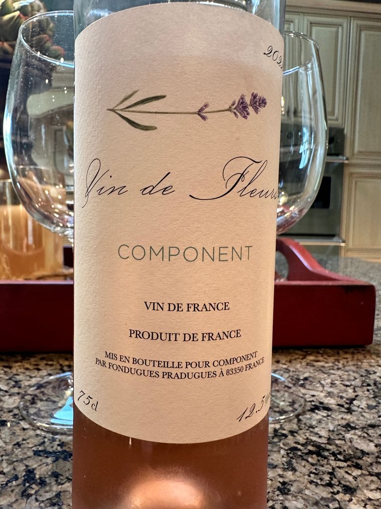 2022 Component Wine Company 'Vin de Fleurs' Fondugues Pradugues, France ...