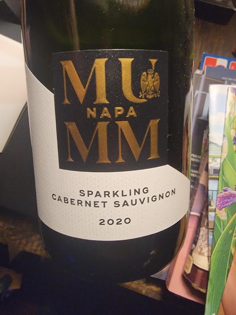 2020 Mumm Napa Sparkling Cabernet Sauvignon, USA, California, Napa ...