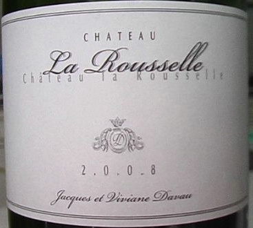 2007 Château La Rousselle, France, Bordeaux, Libournais, Fronsac ...