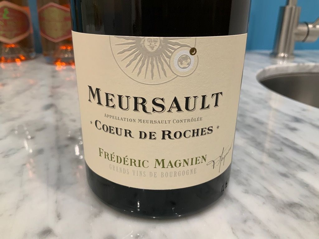 2019 Frédéric Magnien Meursault Coeur de Roches, France, Burgundy, Côte ...