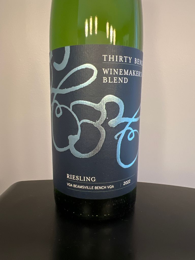 2024 Thirty Bench Riesling Winemaker's Blend, Canada, Ontario, Niagara ...