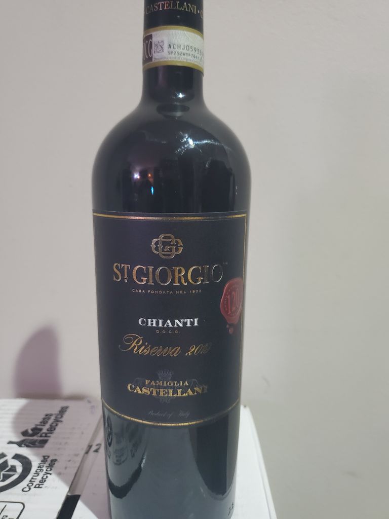 2019 Castellani Chianti St. Giorgio Riserva, Italy, Tuscany, Chianti ...