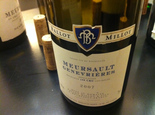 2008 Ballot-Millot & Fils Meursault 1er Cru Les Genevrières, France ...