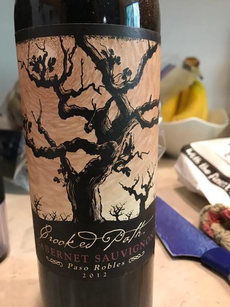 2012 Crooked Path Cellars Cabernet Sauvignon, USA, California, Central ...